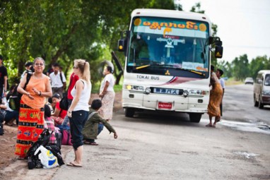 Myanmar Travel by Bus - Myanmar Tours