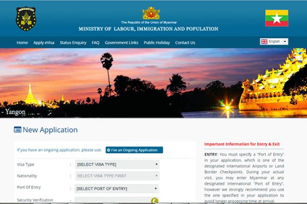 How to Apply Myanmar Online Visa (E-visa) - Myanmar Tours